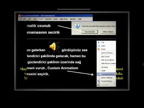 Slaydlara bir mahni vermek- Cabir Baxsiyev