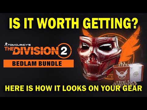 NEW Battle for Brooklyn - DIVISION 2 - Bedlam Bundle Mask - how it ...