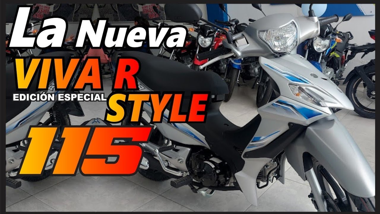 ⚡️Ya esta Disponible La 115cc Más Económica Del Mercado La VIVA R STYLE ...