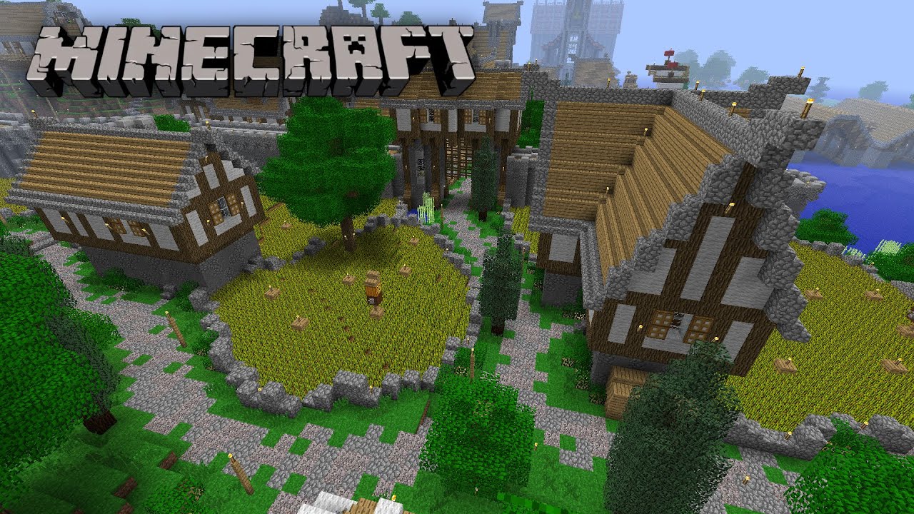 Building my Kingdom's Farming District | Minecraft Beta 1.7.3 [14 ...