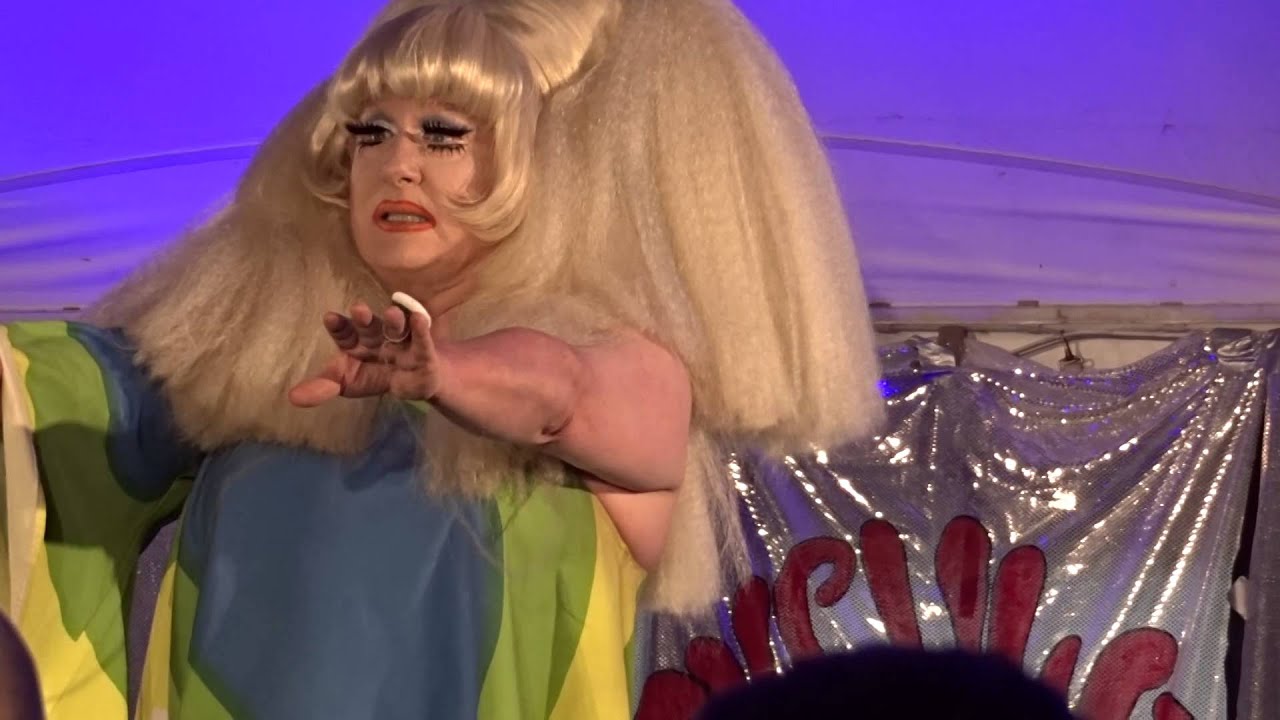 Lady Bunny, Laugh-In Skit, Bush Wig 2015 - YouTube