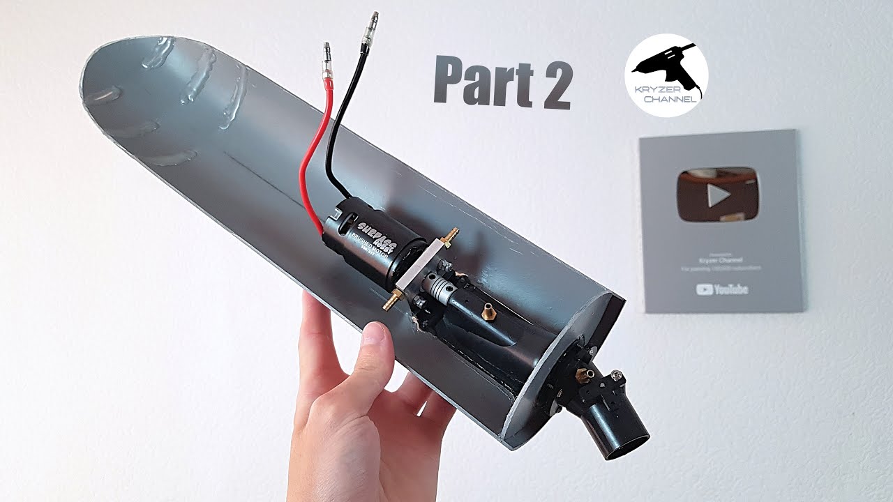 DIY remote control boat water jet engine | Part 2 / Водометний двигун ...