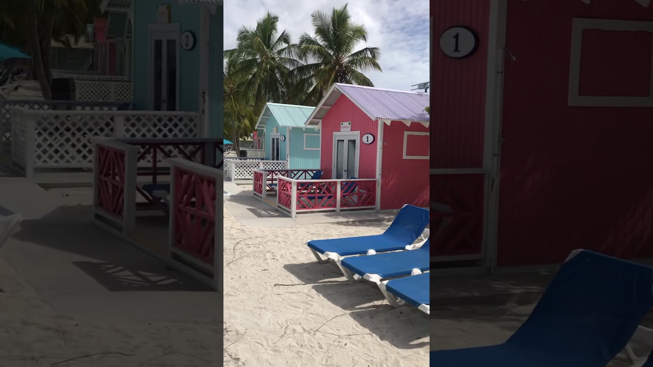 Princess Cay Bahama’s Cabana Tour - YouTube