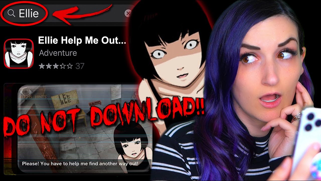 DO NOT Search "Ellie" in the App Store ...You Will Find This CURSED APP ...