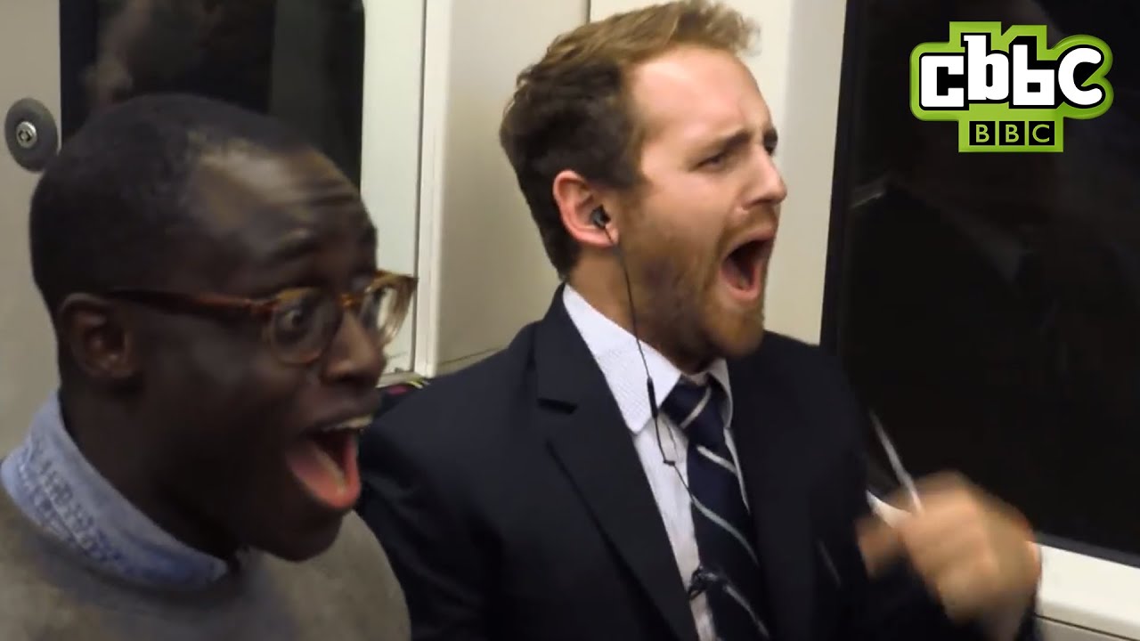 Danger Mouse 2015 Theme Flashmob on London Tube - YouTube