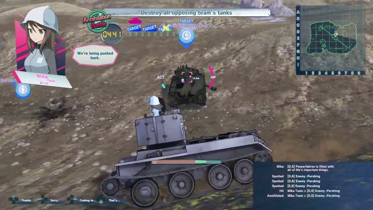 Girls und Panzer: Dream Tank Match - Story Battle - #11 Assault on Karl ...