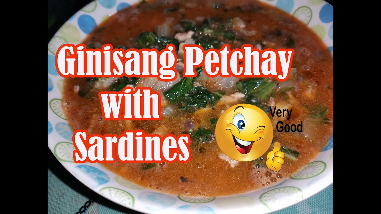 Ginisang petchay w/ sardines - YouTube