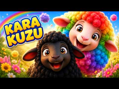 Me Me Kara Koyun 🐑🌈 | Renkleri Öğrenelim | Eğlenceli Çocuk Şarkısı