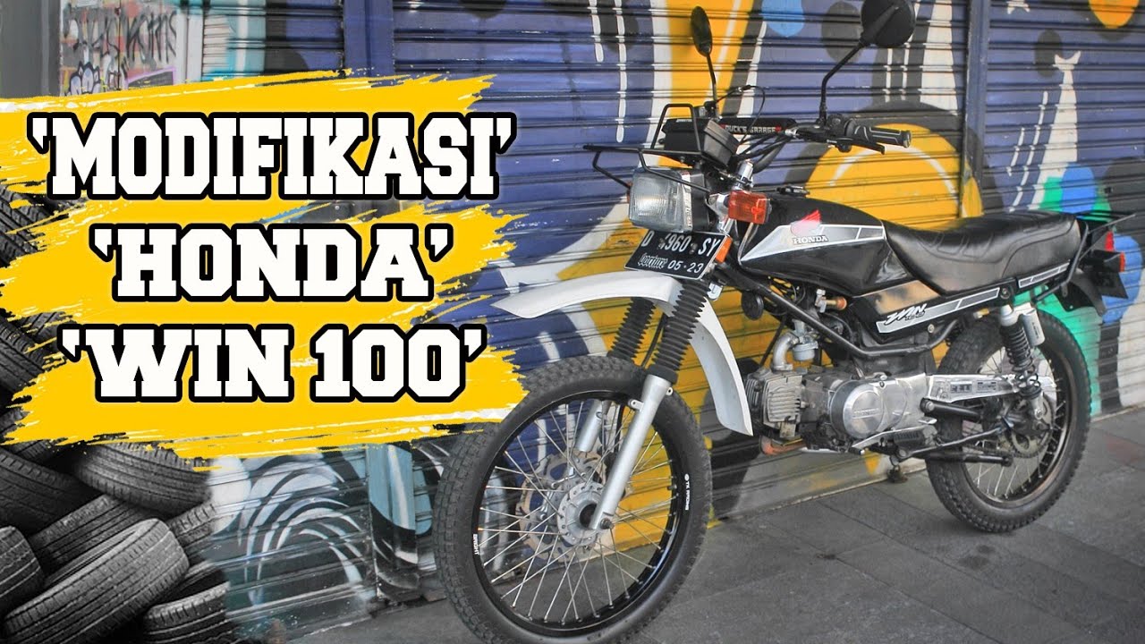 HONDA WIN 100 MODIFIKASI #hondawin #hondawin100 - YouTube