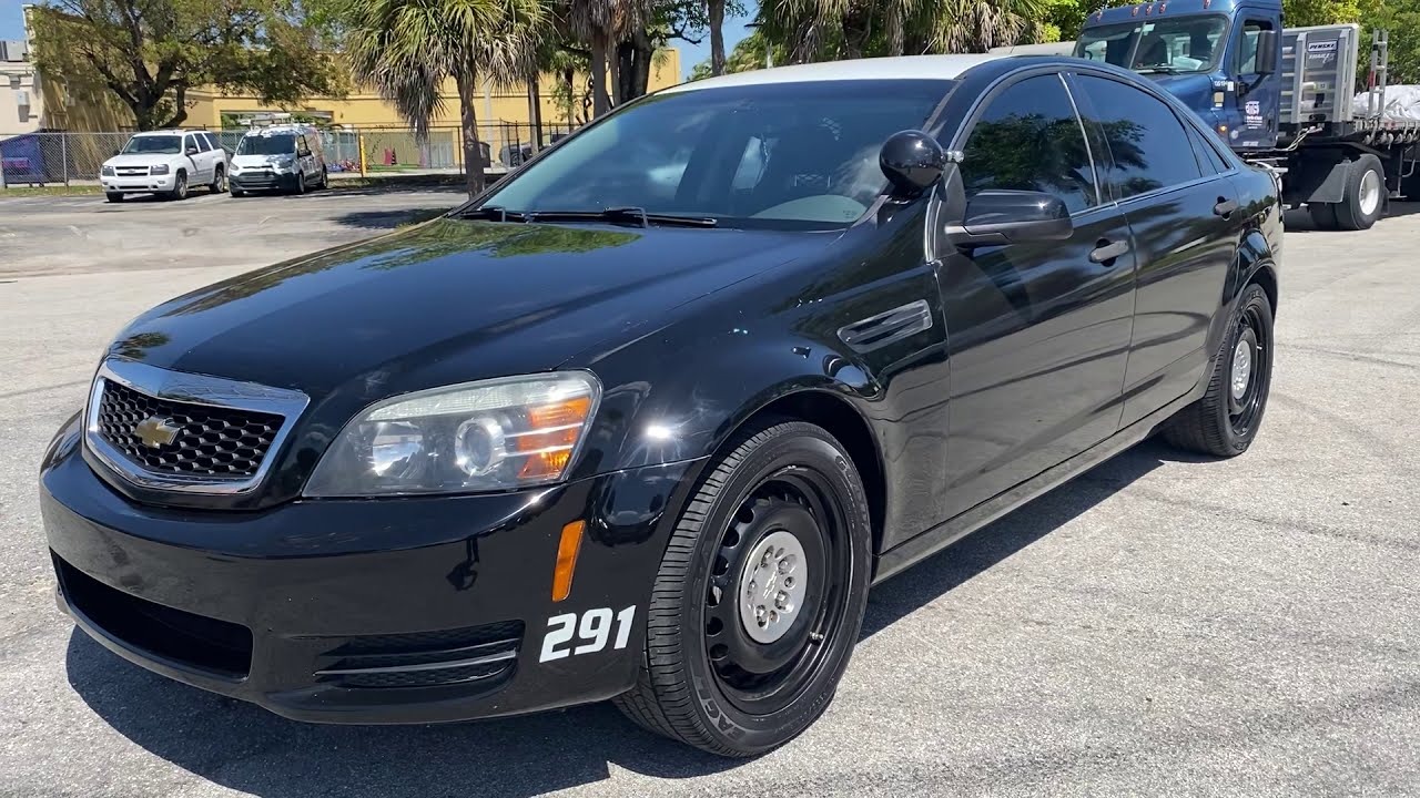 2012 Chevrolet Caprice V8 PPV Police Interceptor walkaround - YouTube