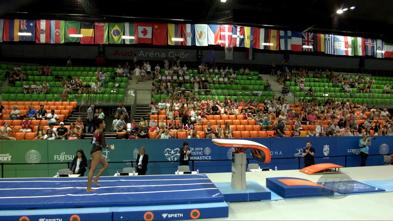 NAVAS Karla (PAN) - 2019 Artistic Junior Worlds, Gyor (HUN ...