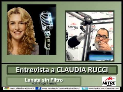 Claudia Rucci:Entrevista con Jorge Lanata, 09-08-13 - YouTube