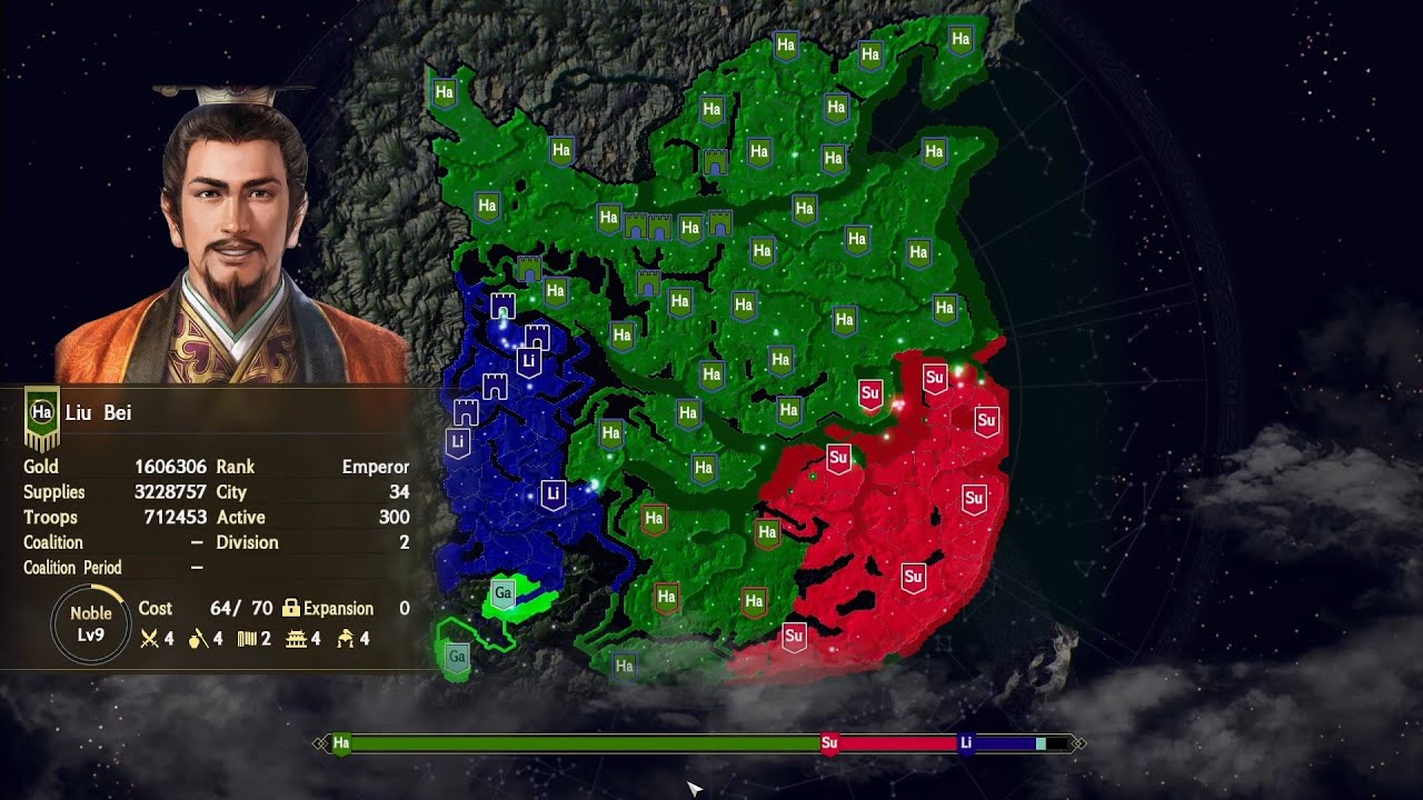 RTK 14 : The Three Visits [ Rushing to Xuchang ] pt.07 Cao Cao is No ...