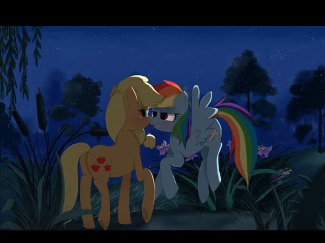 Applejack And Rainbow Dash Love