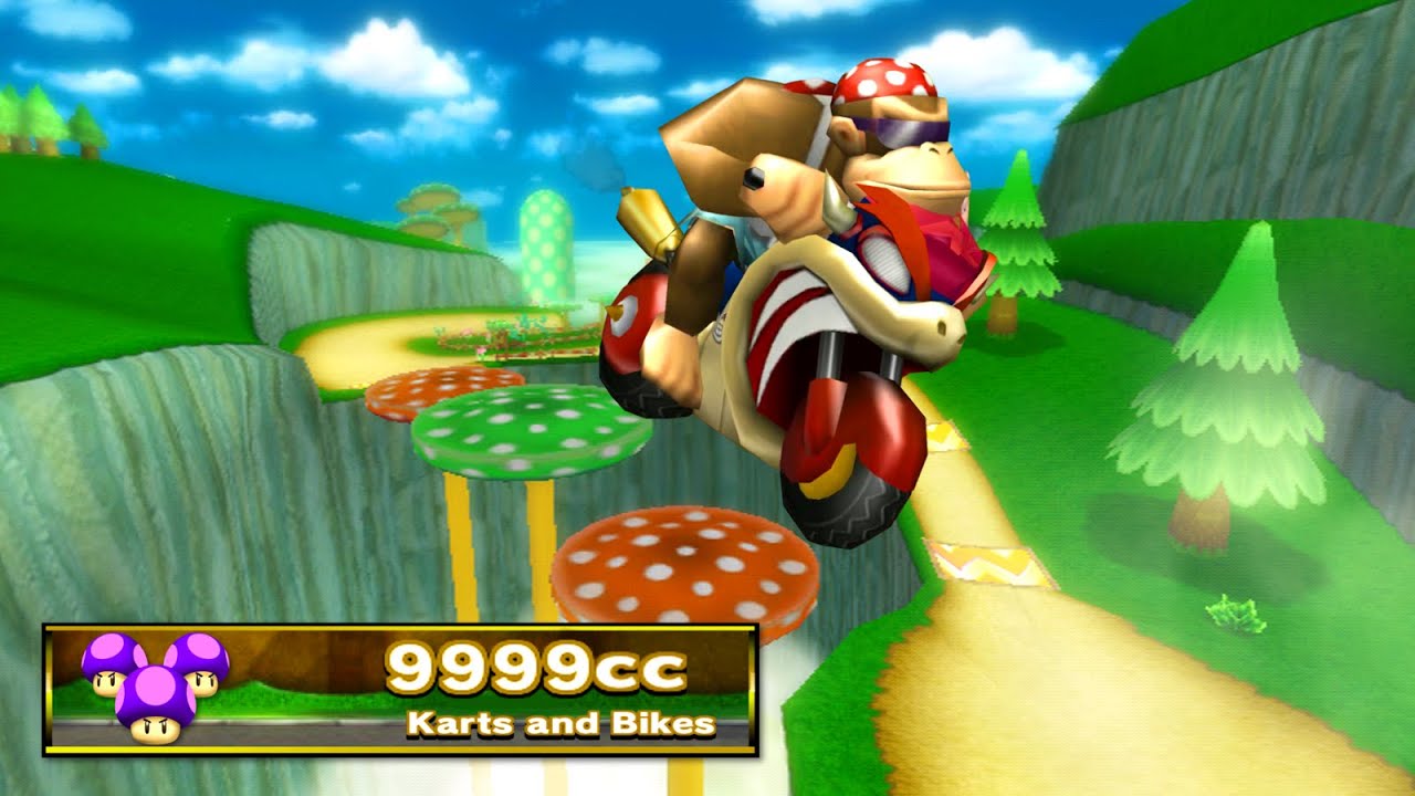 What if Mario Kart Wii Had a 9999cc Mode? (All Tracks) - YouTube