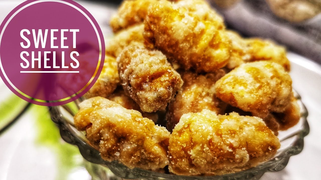 Sweet shells | easy home made sweet shells | YUMMY KITCHEN | Ep: 11 ...