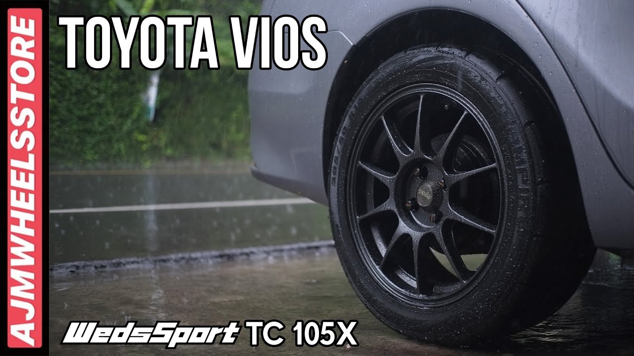 MODIFIKASI TOYOTA YARIS VELG WEDSSPORT TC 105X // AJMWHEELSSTORE - YouTube