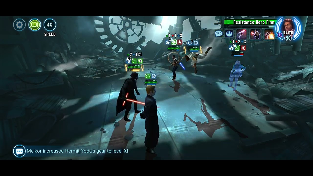 SWGOH - slkr tier 6 - YouTube