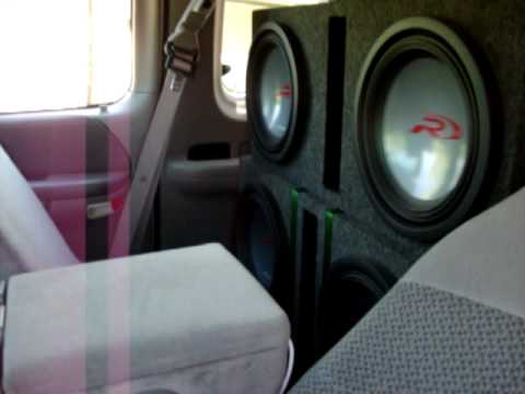 4 Alpine Type R 12's with MRP-M2000 Best Yet!!!! - YouTube