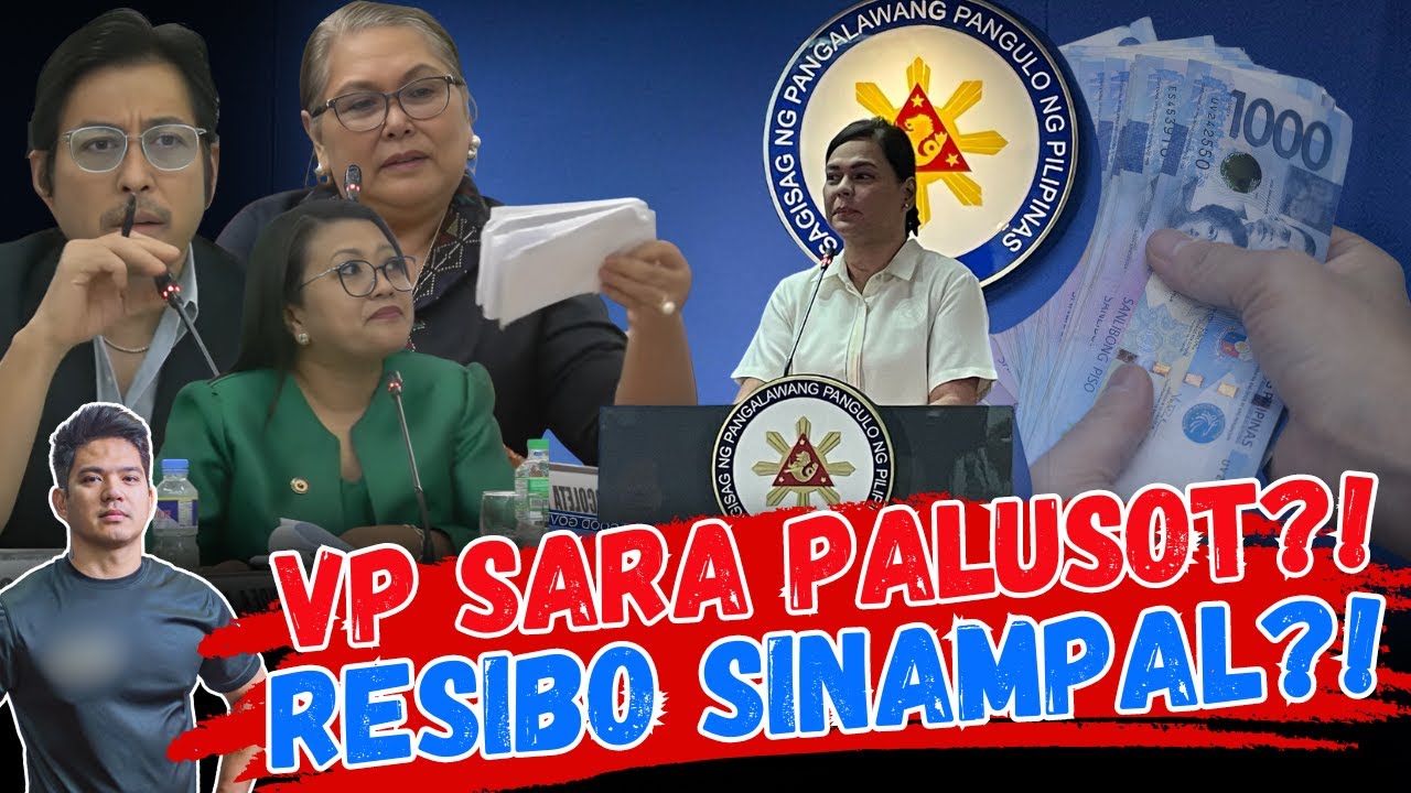 VP SARA RUMESBAK! PANUNUHOL PANINIRA LANG DAW?! - YouTube