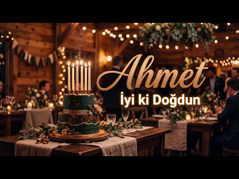Mutlu Yıllar Ahmet 🎂 Sana Özel Doğum Günü Şarkısı