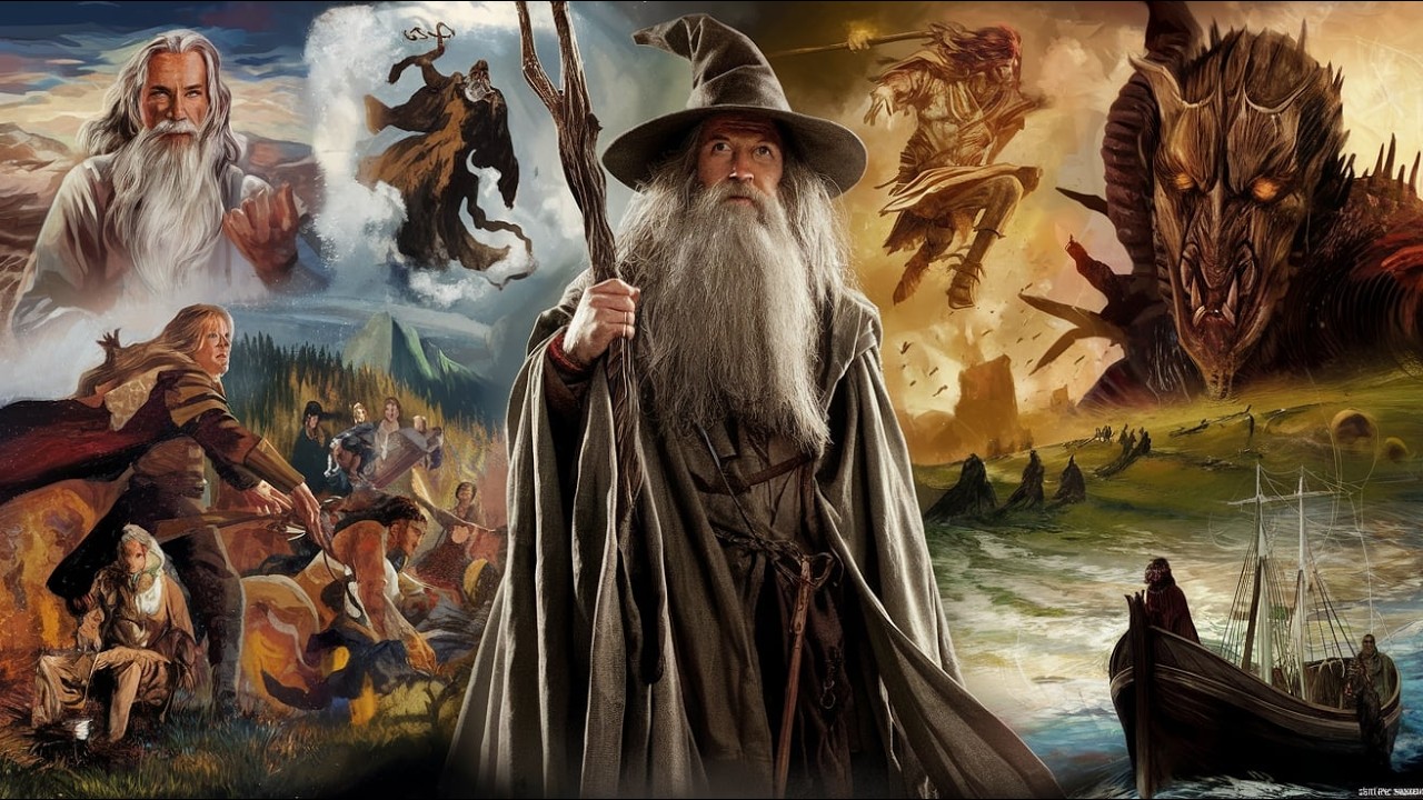 La HISTORIA de GANDALF en 5 minutos - YouTube
