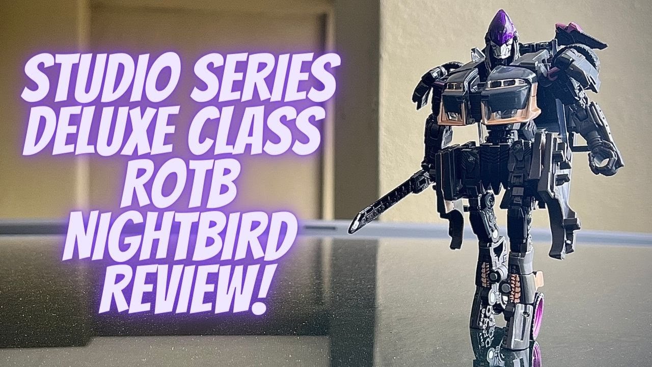 JJ Prime REVIEWS: Transformers Studio Series Deluxe ROTB NIGHTBIRD ...