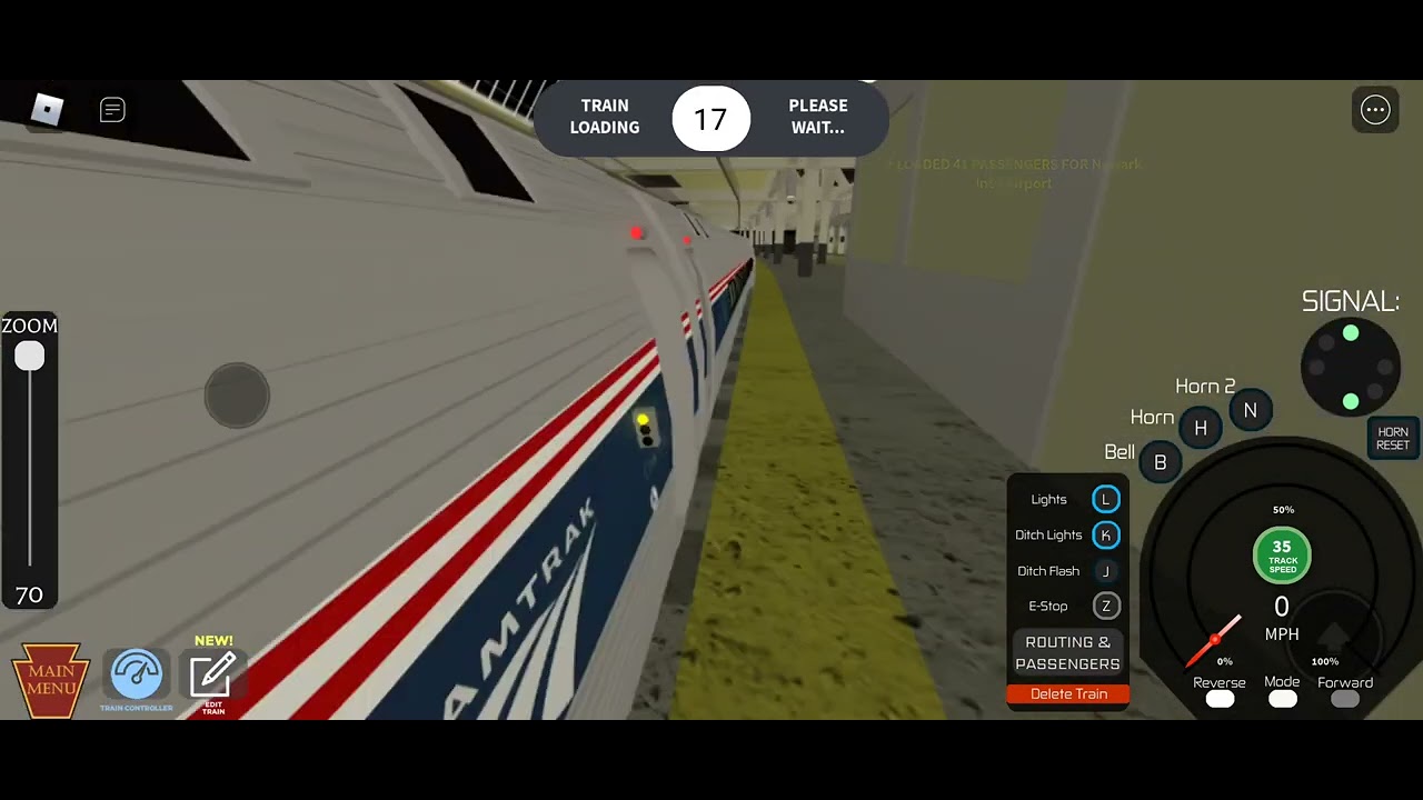 Amtrak 601 at Newark Penn AGAIN!!!! - YouTube