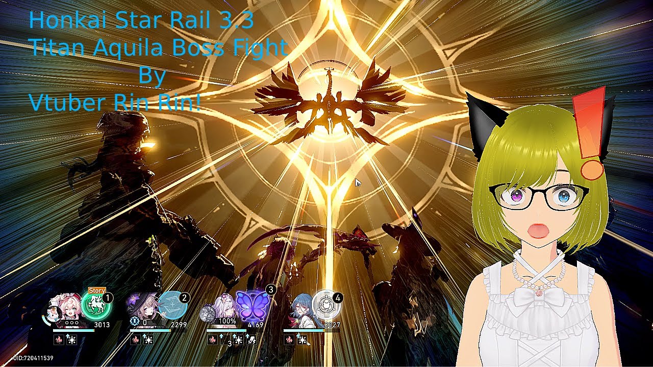 Honkai Star Rail 3.3 - Titan Aquila Boss Fight by Vtuber Rin Rin - YouTube