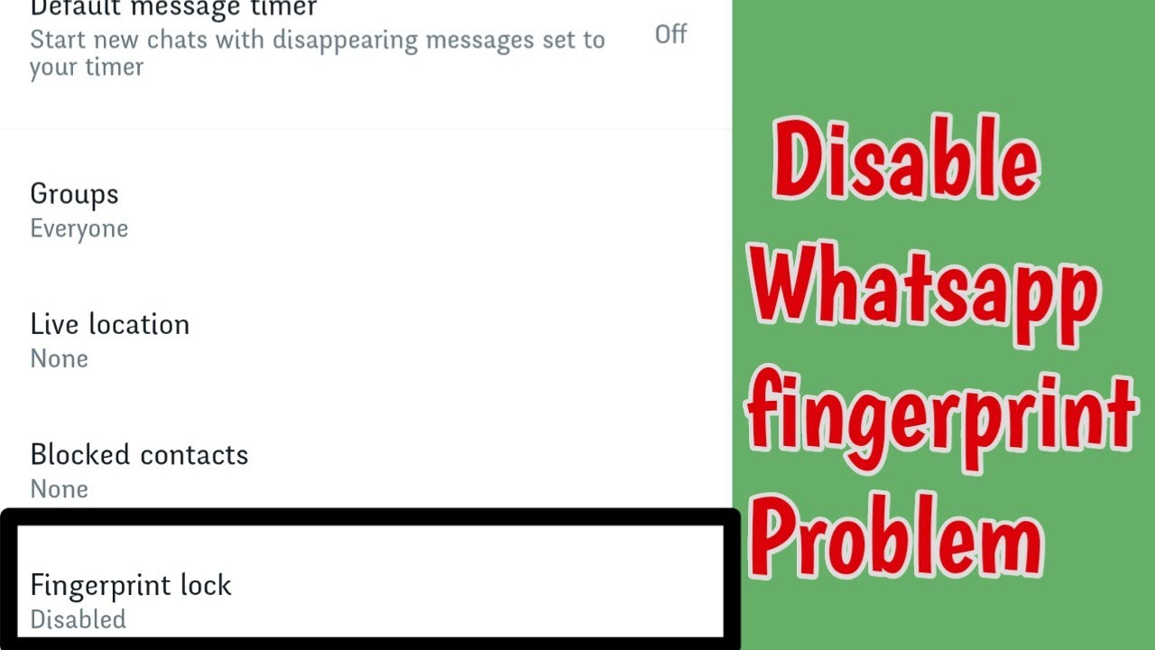 Fix Too Many Attempts Fingerprint Sensor Disabled Whatsapp WhatsApp fix-too-many-attempts-fingerprint-sensor-disabled-whatsapp-whatsapp