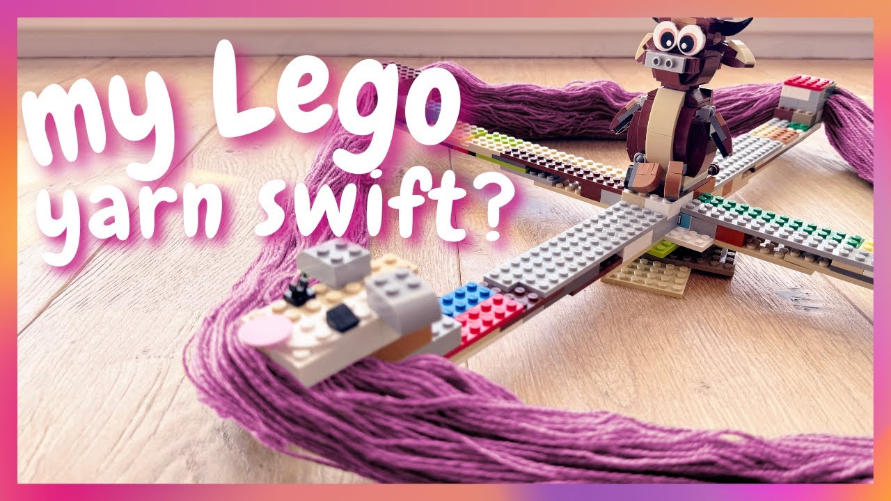 I made a Lego yarn swift! - YouTube