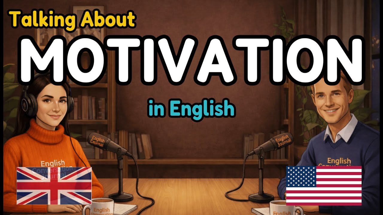 How to Talk About Motivation in English | English Conversation Practice ...
