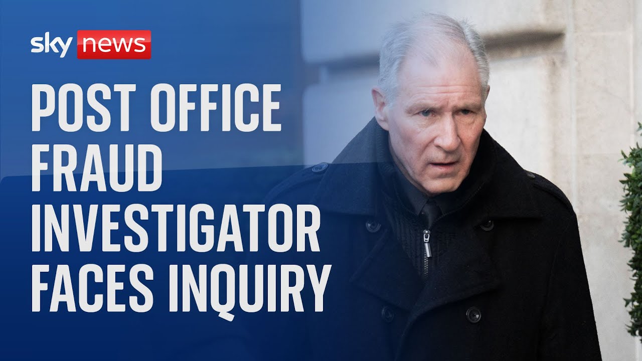 Horizon inquiry: Post Office fraud investigator gives evidence - YouTube