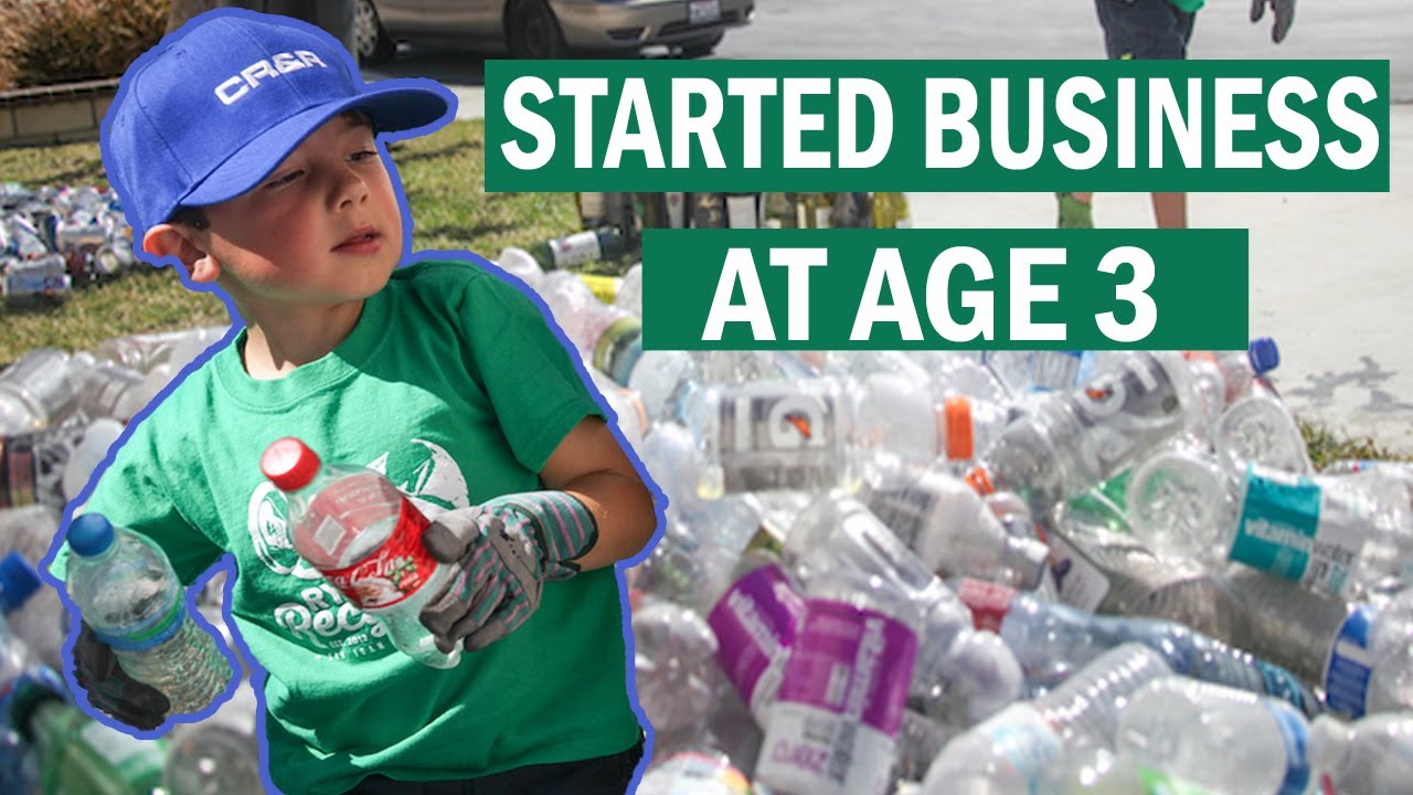 10 Year Old Started Business | Ryan's Recycling Cans and Bottles ...