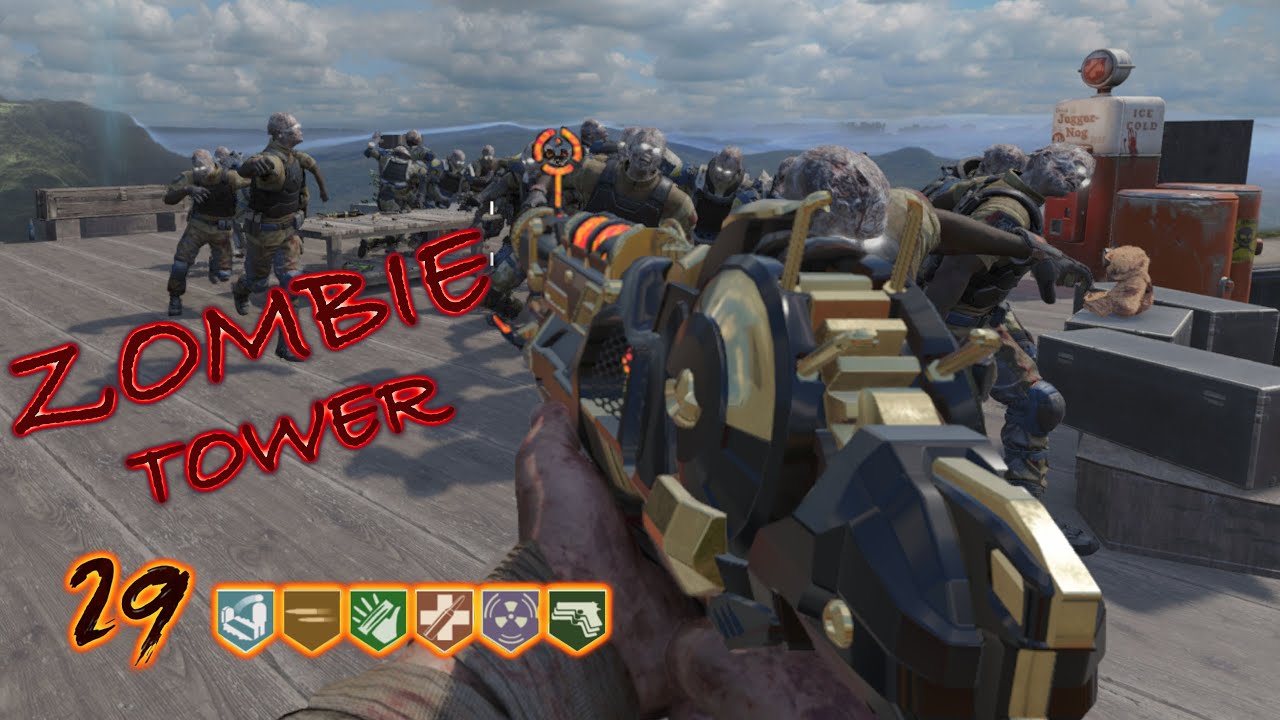 Zombie Tower ⚠️la Podré pasar⚠️ | Call of Duty Black Ops 3 Zombies ...