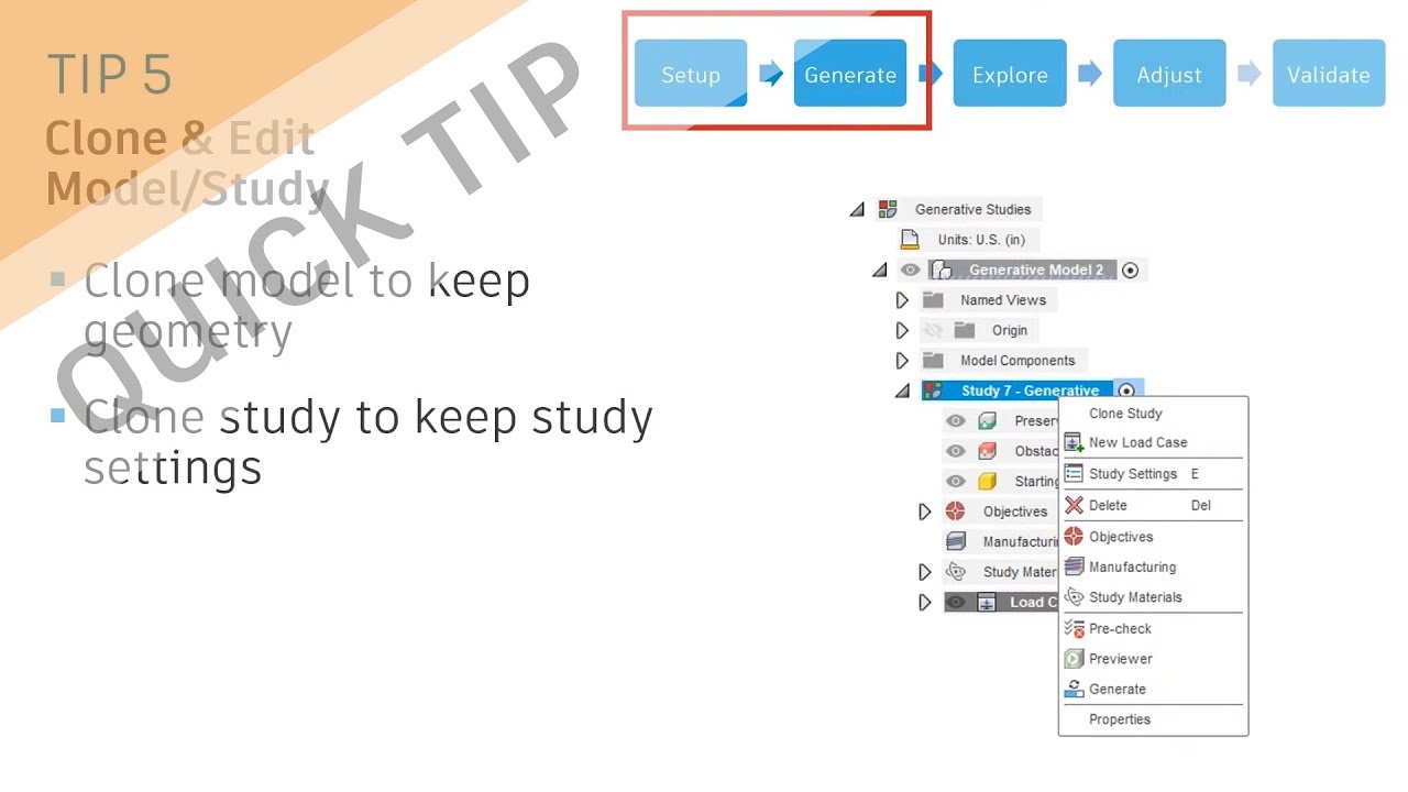 QUICK TIP: Clone and Edit to Maximize Generative Solutions - YouTube