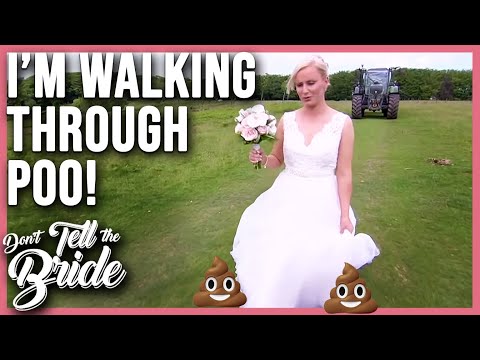 'I'm Walking Through Poo, It's Lucky I Don't Like The Dress' 💩 | Don't Tell The Bride