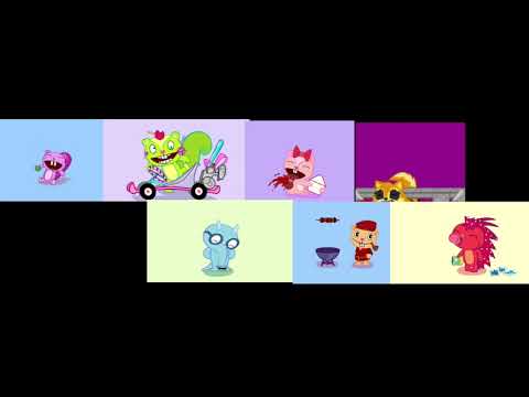 All Happy Tree Friends Smoochies played at once - YouTube