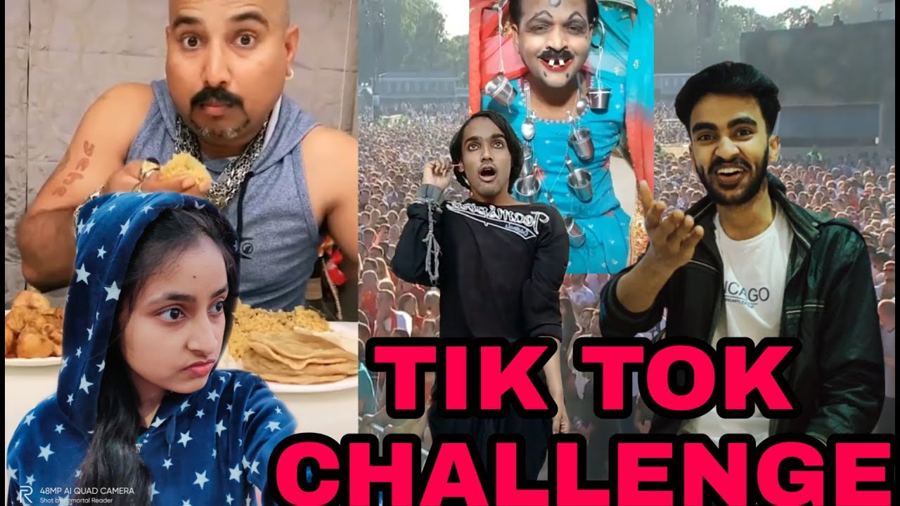 Try Not To Laugh Tiktok Challenge Vs My Sister Youtube