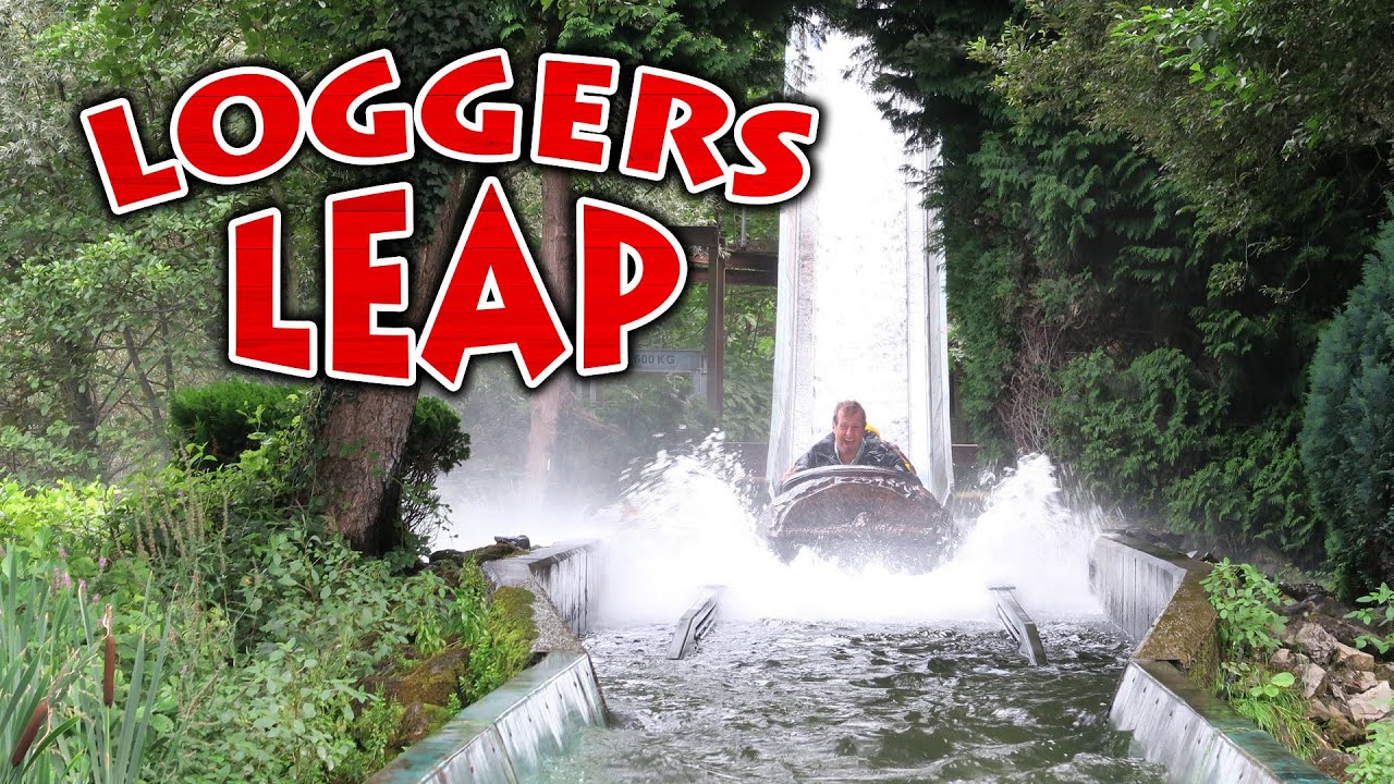 LOGGERS LEAP RIDE @ THORPE PARK - YouTube
