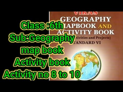 Geography Mapbook and activity book 6th class Projects - YouTube