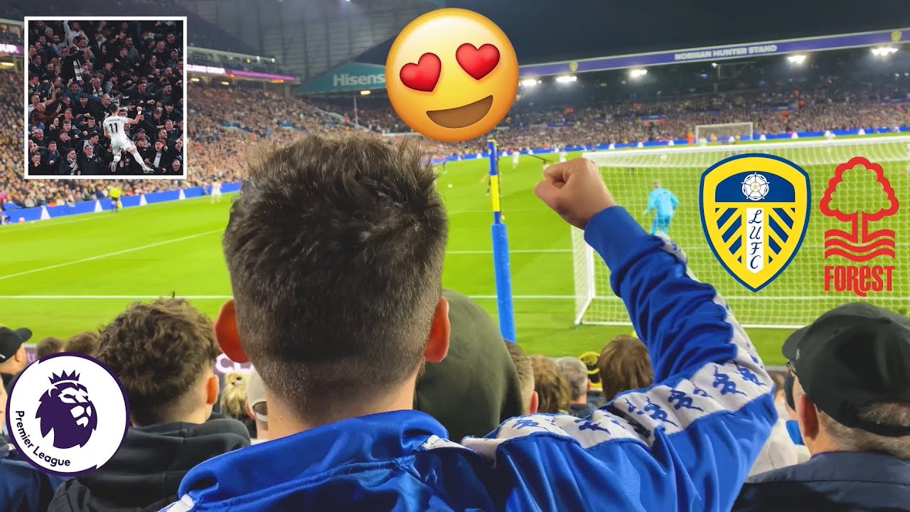 LIMBS AS LEEDS FIGHT BACK TO BEAT FOREST!😍 Leeds United 2-1 Nottingham ...