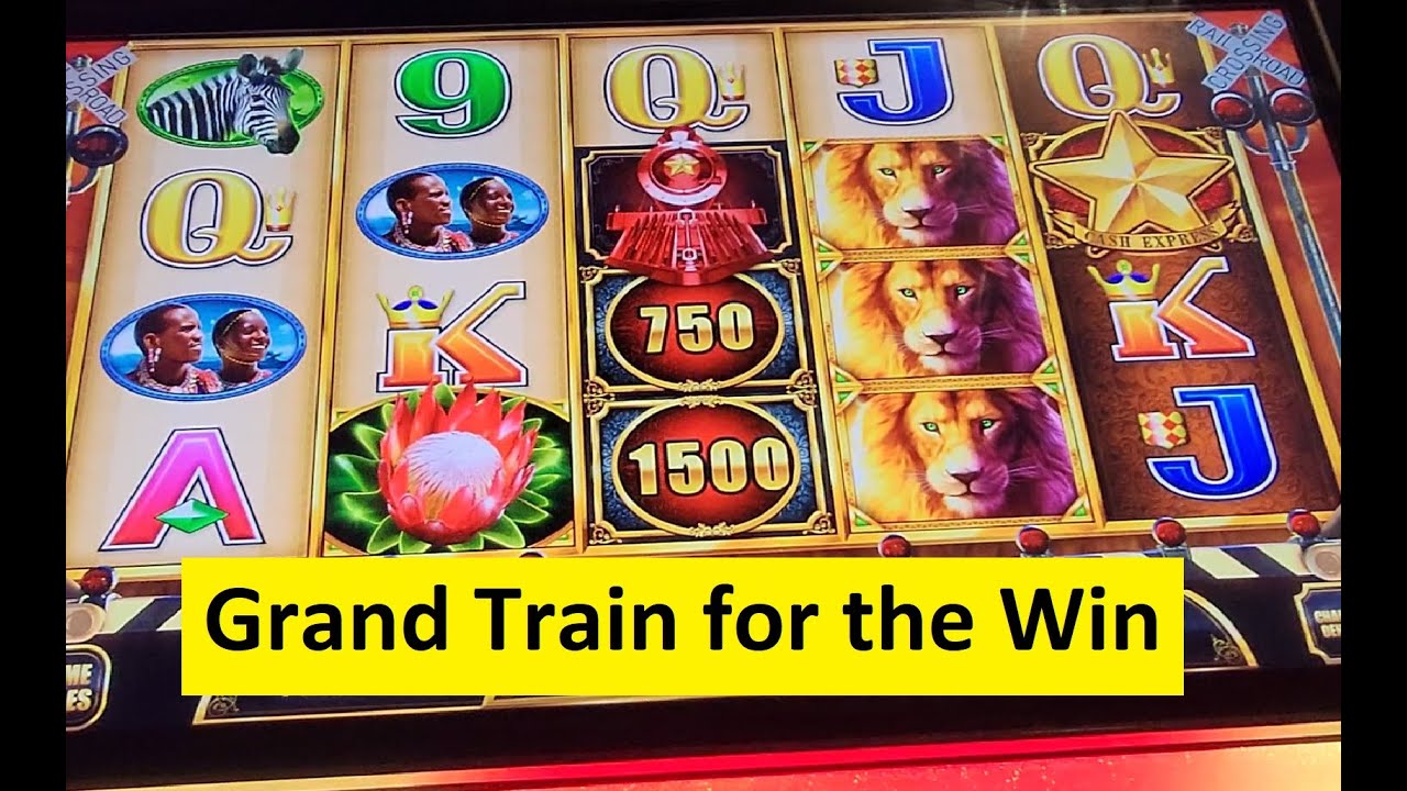 Amazing Run on One Hot Machine! Cash Express Luxury Line 50 Lions - YouTube