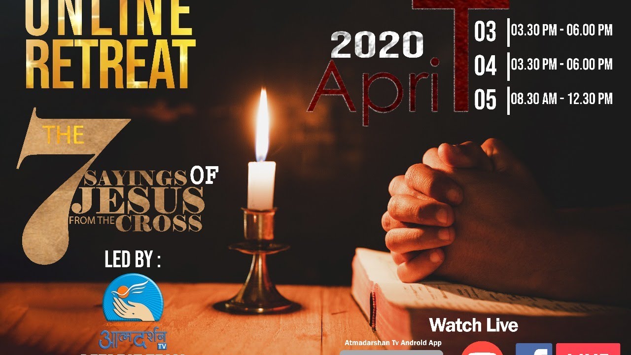 🔴 LIVE | 03rd April 2020 | 5th Week of Lent | Friday | Online Retreat ...