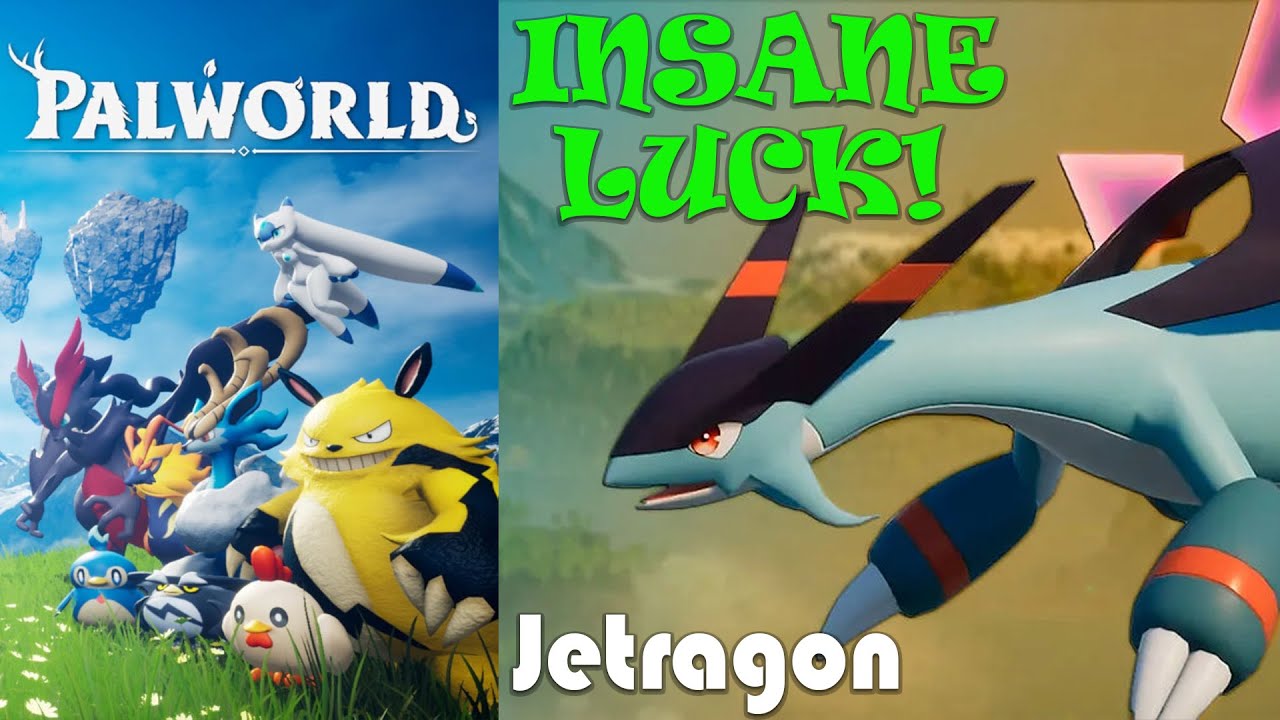[TAMIL] Palworld 100000% Luck to Catch Jetdragon With One Sphere Ball ...
