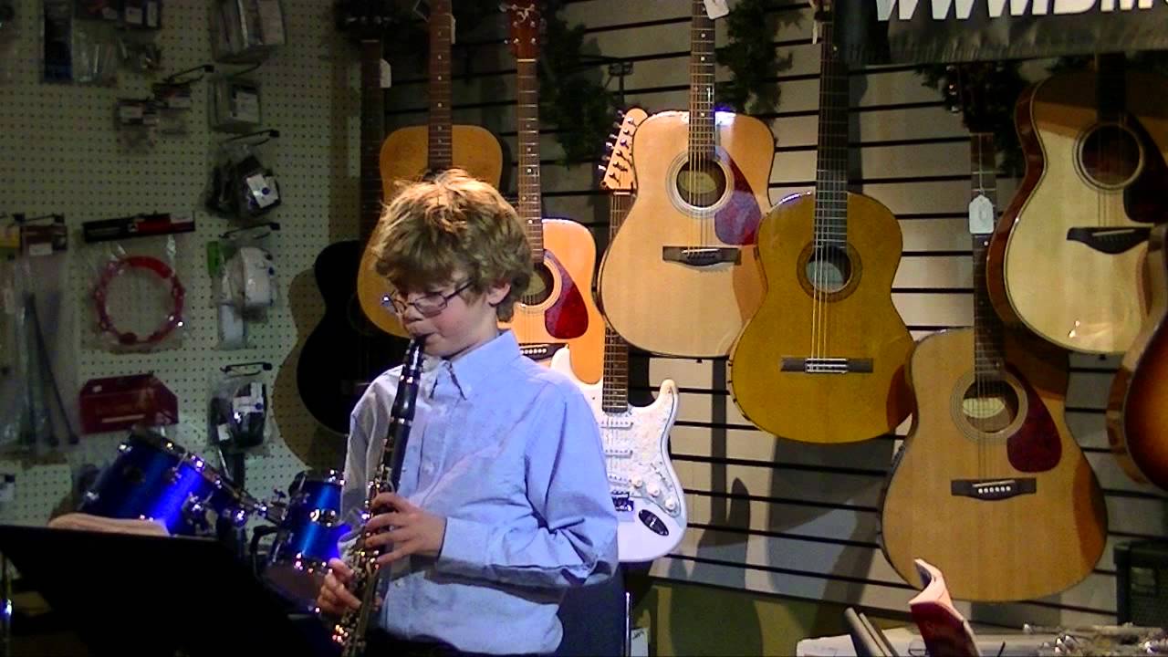 Trevor plays "Saw Mill Creek" by Bruce Pearson on Clarinet - YouTube