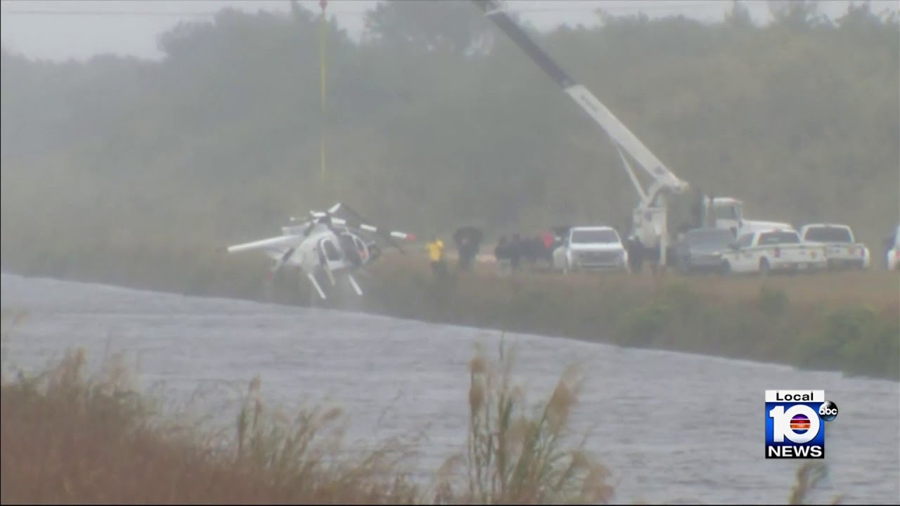 911 calls released after helicopter crash in Miami-Dade leaves father ...