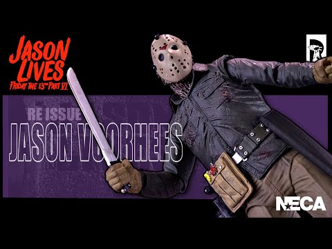 NECA Friday the 13th Part 6 Jason Lives Ultimate Jason Voorhees 2020 Reissue @TheReviewSpot