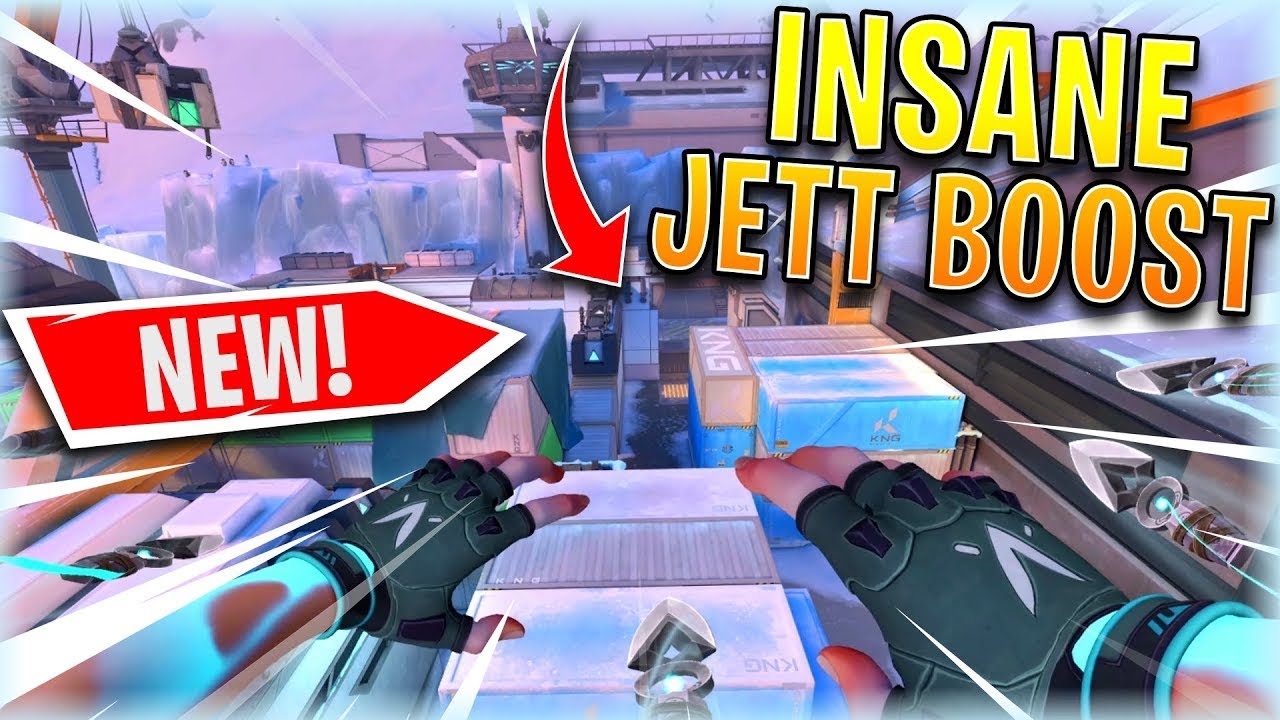 VALORANT Icebox Attacker Side Spawn (Jett Dash) - YouTube