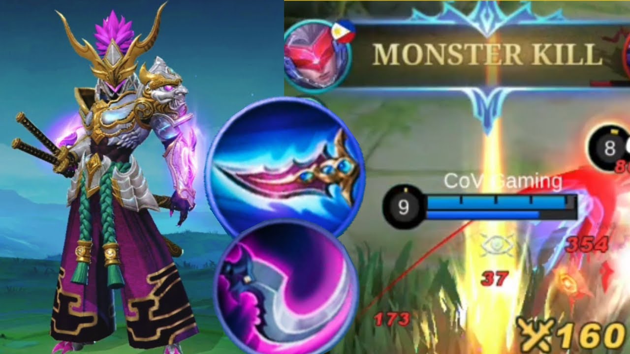 SABER BEST BUILD ITEM FOR ME || SABER GOT 8X LEGENDARY+MVP || Clark ...